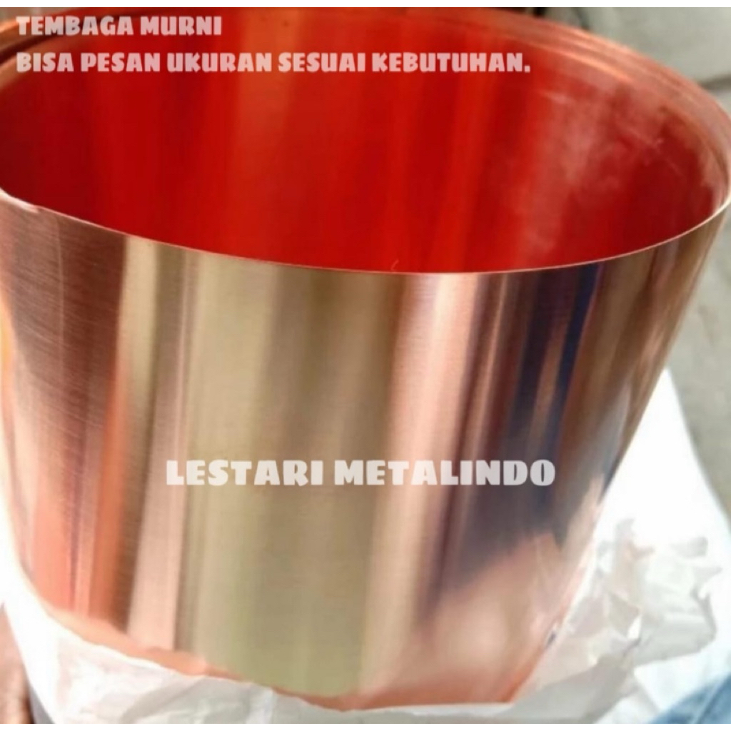Jual Plat Tembaga Murni 0.2mm X 100mm X 150mm - tembaga lembaran ...