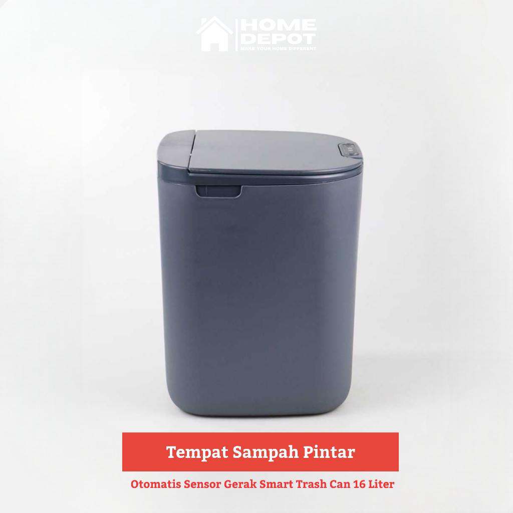 Jual Tempat Sampah Pintar Otomatis Sensor Gerak Smart Trash Can 16 ...