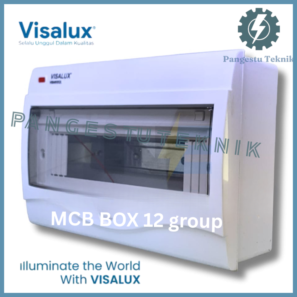 Jual Visalux Box MCB 12 GROUP Model Outbow dan Inbow / Box MCB 12 ...
