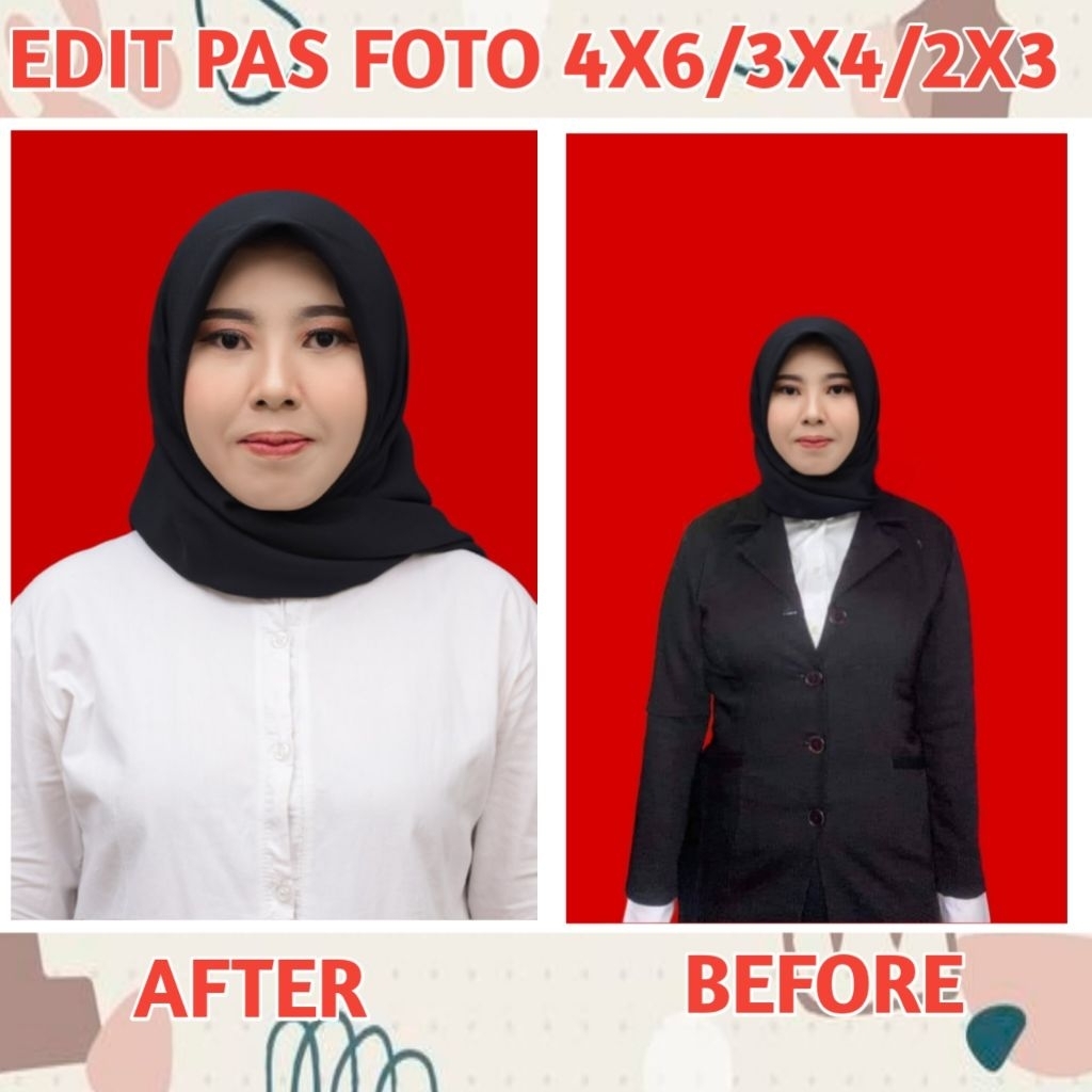 Jual EDIT FOTO/EDIT FOTO FORMAL/EDIT FOTO GANTI JAS/EDIT FOTO FULL BODY ...