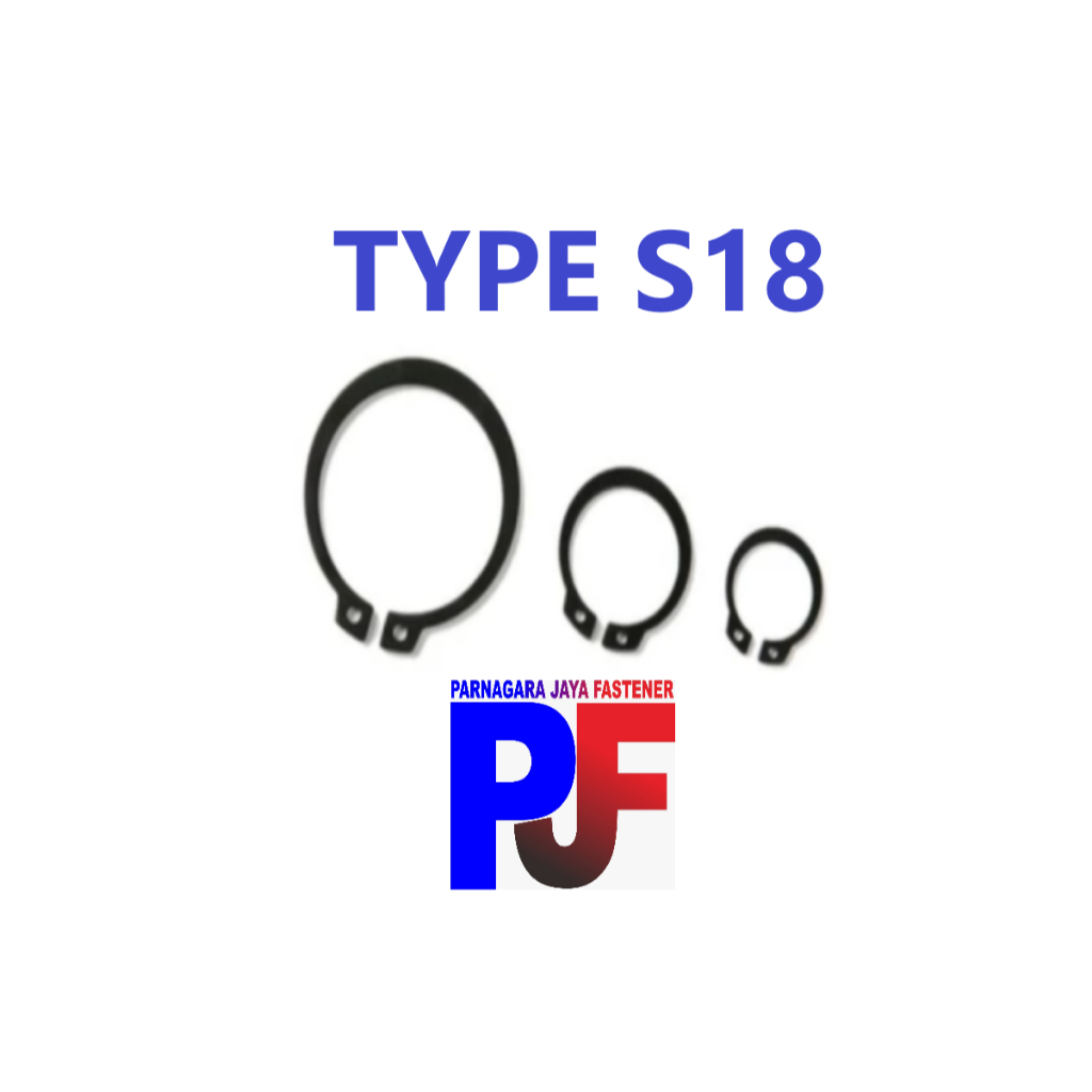 Jual Snap Ring S18 / Snapring / Circlip / Retaining | Shopee Indonesia