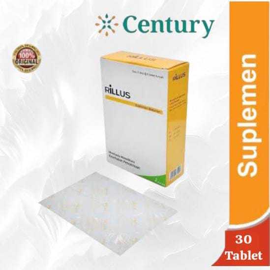 Jual RILLUS SUPPLEMEN KESEHATAN PENCERNAAN ISI 30 / RILLUS SUPPLEMEN ...