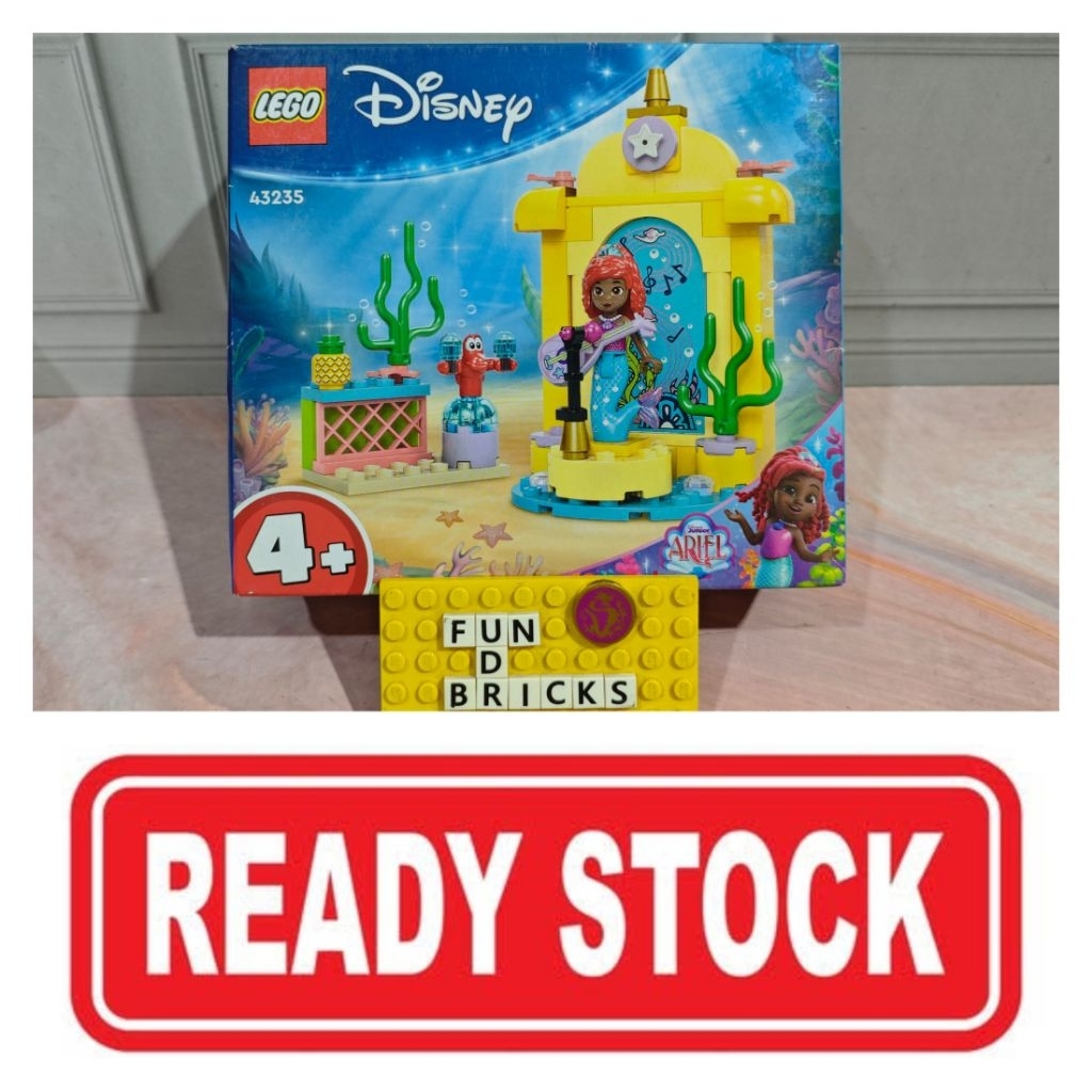 Jual Bricks 43235 Disney Princess Ariel Music Stage | Shopee Indonesia