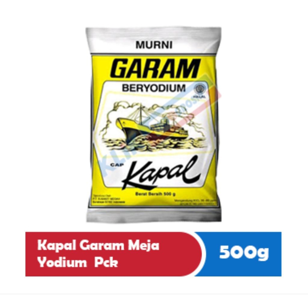 Jual Garam Cap Kapal 500 gr | Shopee Indonesia
