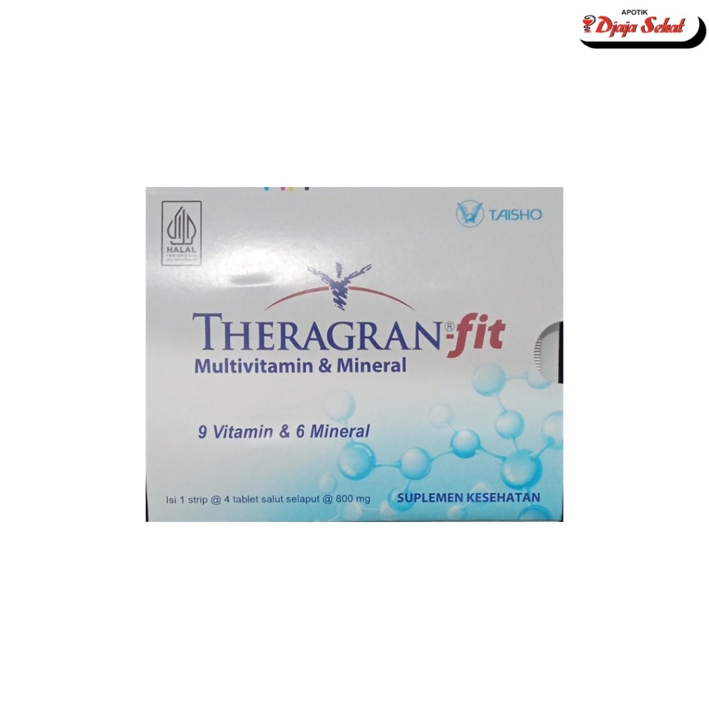 Jual THERAGRAN FIT MULTIVITAMIN STRIP | Shopee Indonesia