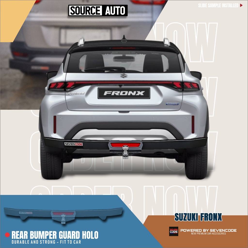 Jual REAR BUMPER GUARD HOLO - TOWING PENGAMAN BELAKANG BY SEVENCODE ...