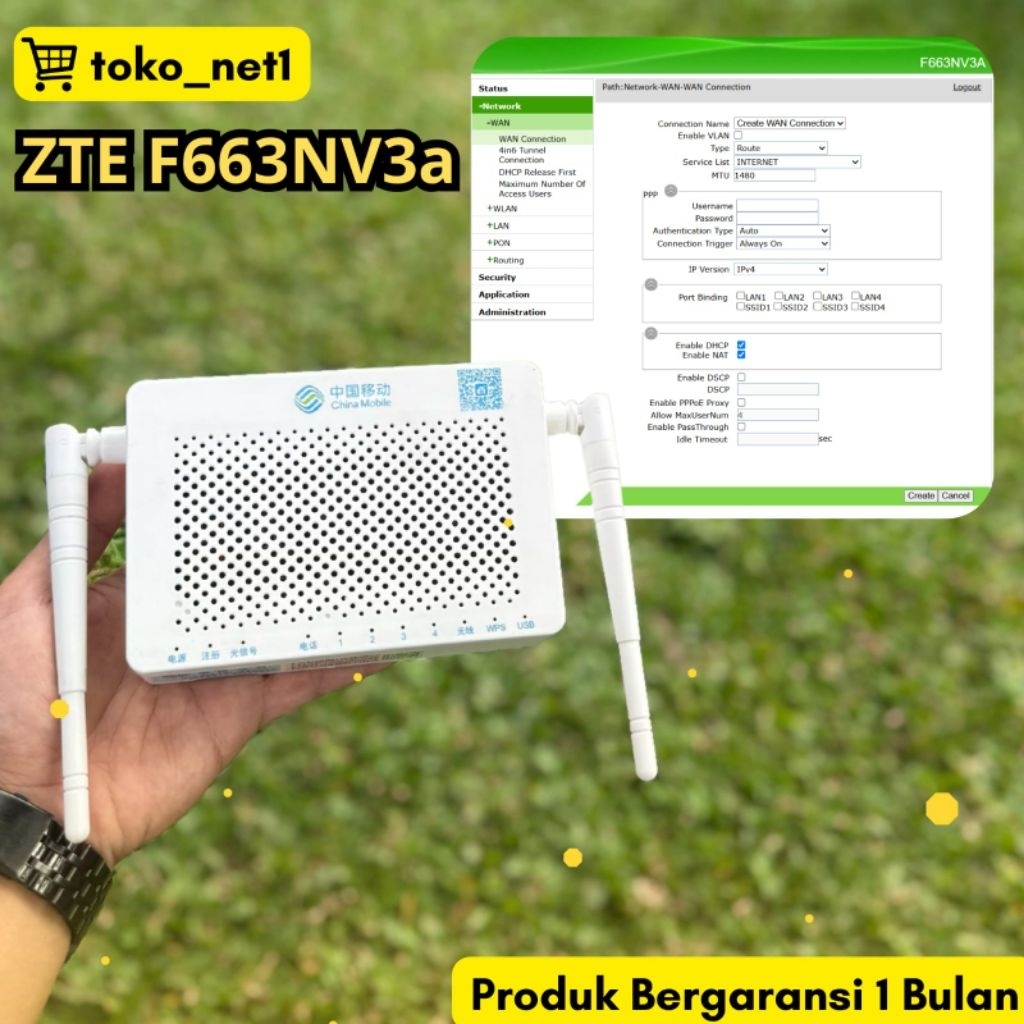 Jual ZTE F663nv3a XPON USED SUPPORT OMCI ( ORI ) | Shopee Indonesia