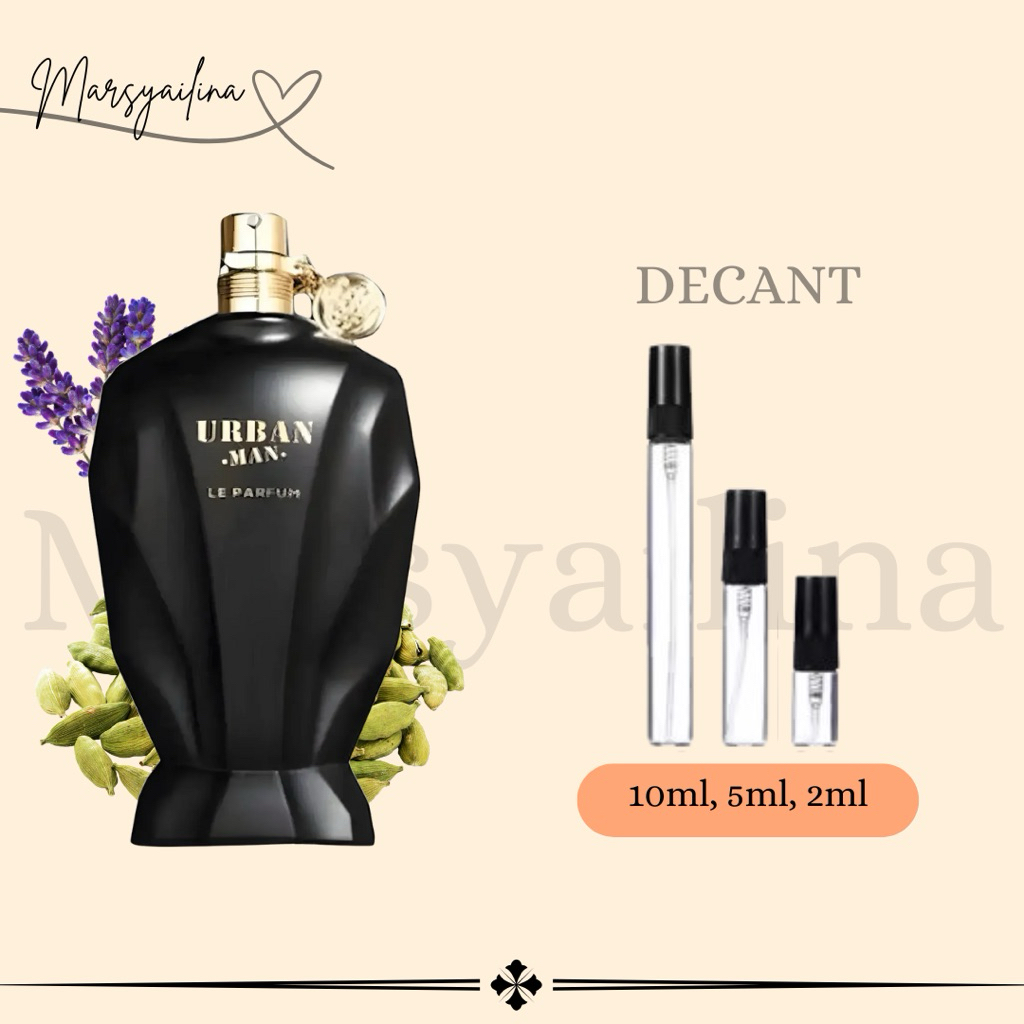 Jual Decant Fragrance World Urban Man Le Parfum | Shopee Indonesia
