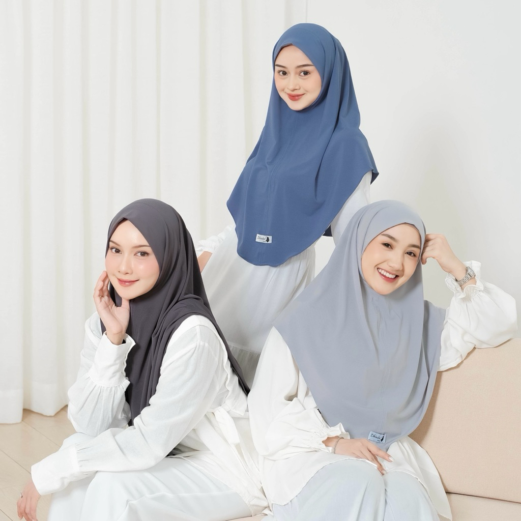 Jual Dhinda Hijab - Bergo Non Pet Antem Jersey Ity Size L | Shopee Indonesia