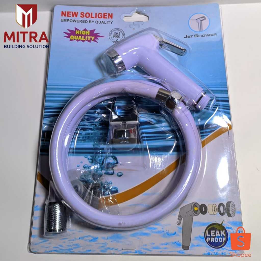 Jual Jet Shower Soligen Putih 1/2 Inch / Spray Bidet Soligen Putih ...