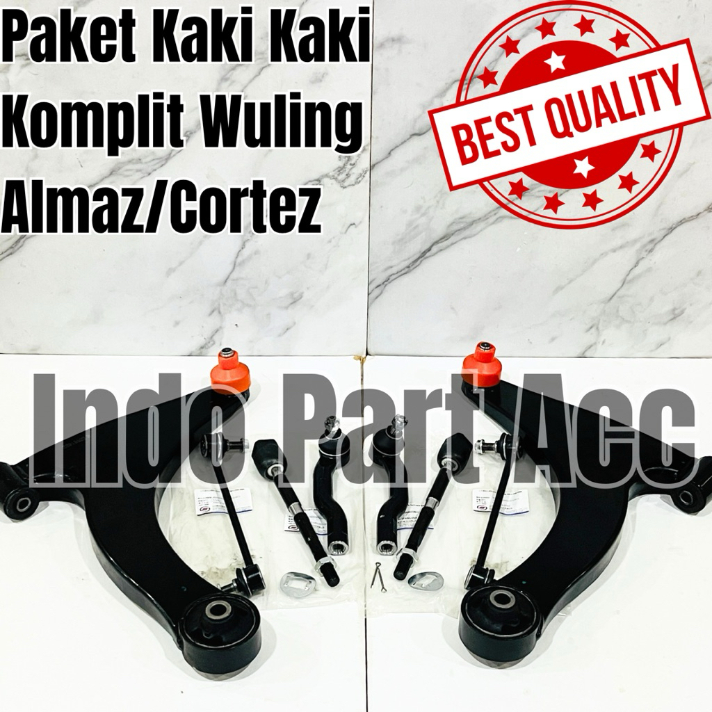 Jual Paket Kaki Kaki Komplit Lower Arm Wuling Almaz/Cortez 10pc Full ...