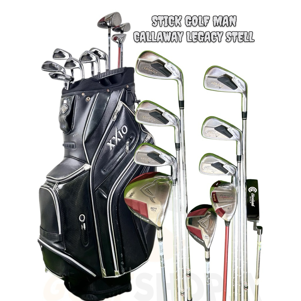 Jual Stick Golf Man Callaway Legacy Shaft Stell Second Original Fullset ...