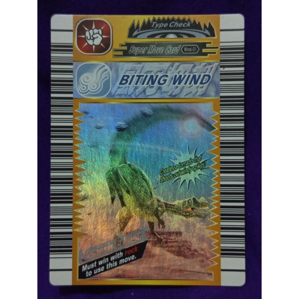 Jual Kartu Koleksi Dinosaurus King Biting Wind | Shopee Indonesia