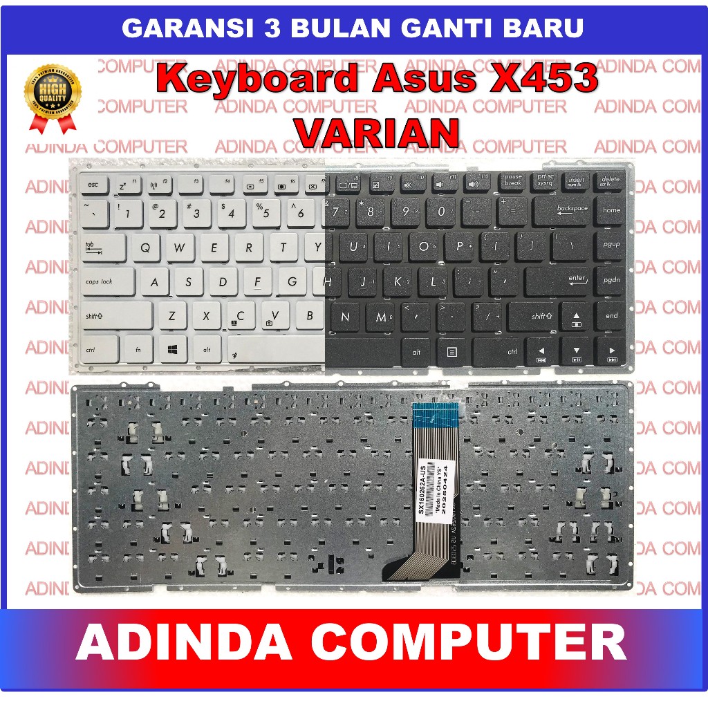 Jual Keyboard laptop Asus X451 X451CA X451MA X453 X453M X454 X454Y ...