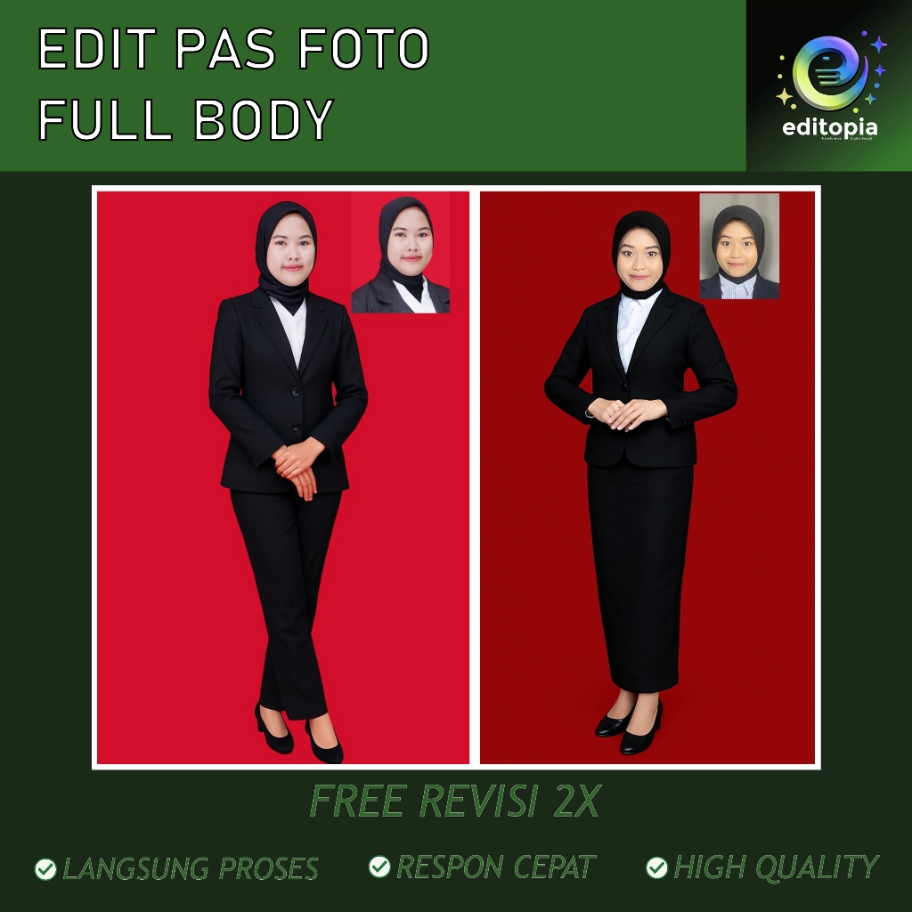 Jual TERMURAH EDIT PAS FOTO FULL BADAN TERLARIS | Shopee Indonesia