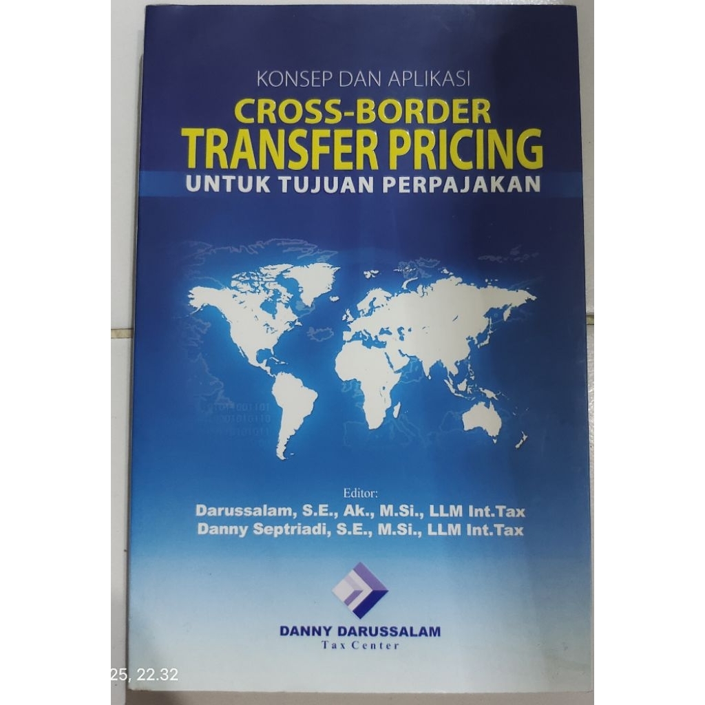 Jual BUKU KONSEP DAN APLIKASI CROSS BORDER TRANSFER PRICING UNTUK TUJUAN PERPAJAKAN ORIGINAL ...