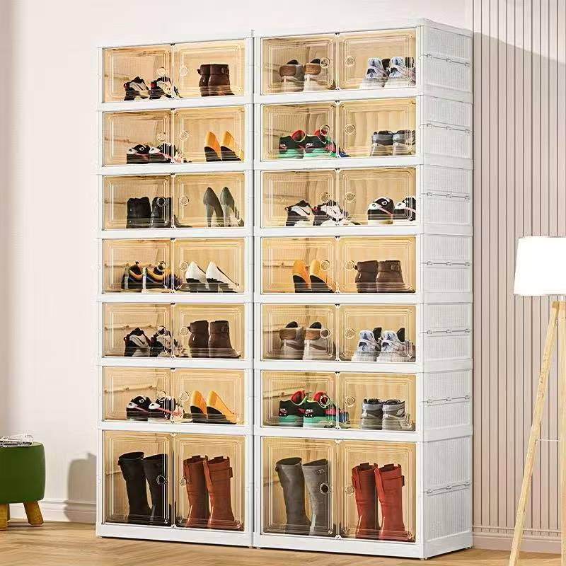 Jual SHM - (COD) Lemari Sepatu Shoes Storage Boxes Box Kapasitas Besar ...