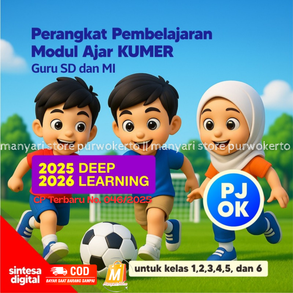 Jual FLASHDISK DAN CD MODUL AJAR KUMER DEEP LEARNING CP TERBARU 046/ ...