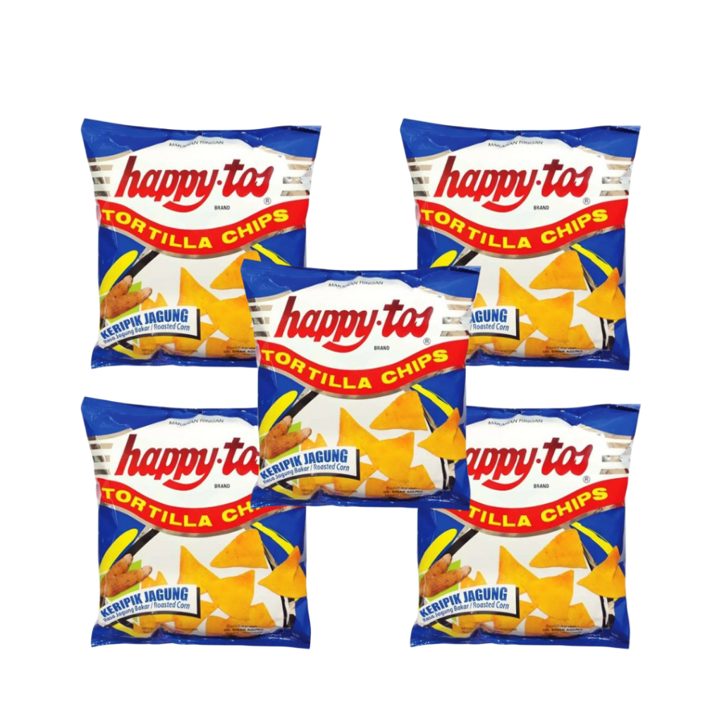 Jual HAPPY TOS BIRU ROASTED CORN 55 GRM | Shopee Indonesia