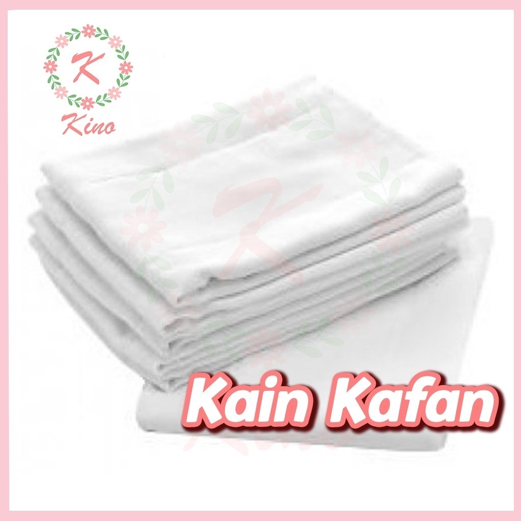 Jual [GROSIR ROLL] Kain Kafan Putih Per Meter kain mori kain kantong ...