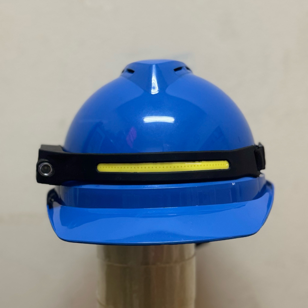 Jual Helm Safety MSA Ventilasi Fastrack Tali Dagu Dengan Headlamp ...