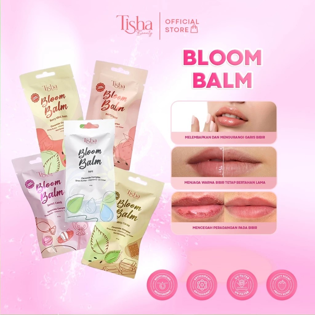 Jual TISHA BEAUTY BLOOM BALM 4,5 GR – LIP BALM MAGIC COLOR & UV FILTER ...