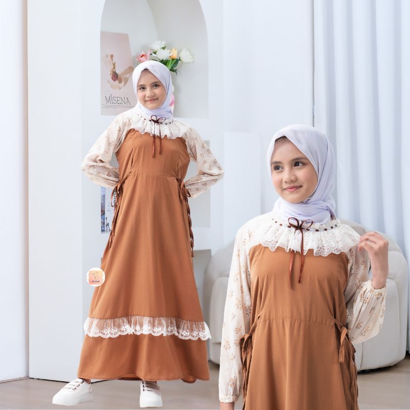 Jual Gamis Anak Perempuan Terbaru Model Korea Style Kekinian Motif ...