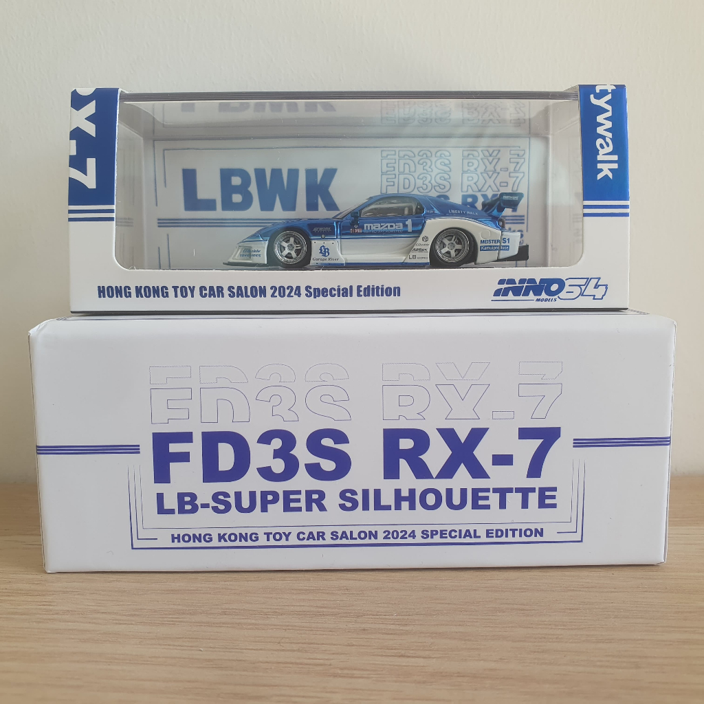 Jual Inno64 LBWK RX-7 1/64 (Chase, FD3S, Mazda RX7, LB-Super Silhouette ...