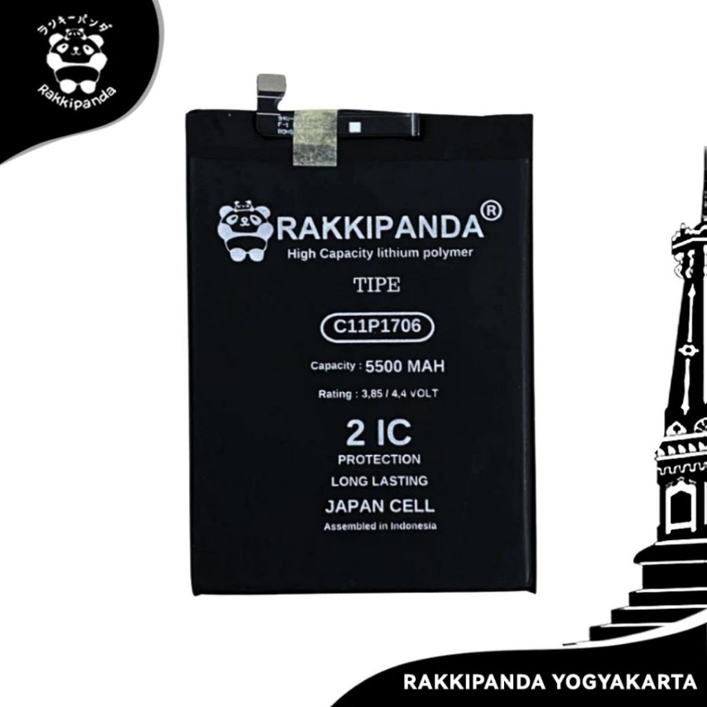 Jual Baterai RakkiPanda Battery C11P1706 ZENFONE MAX PRO M1 ( ZB601KL ...