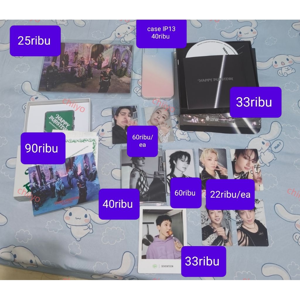 Jual SEVENTEEN MERCH BIBIGO BURSTDAY WEVERSE MINITEEN DAREDEVIL NEW ...