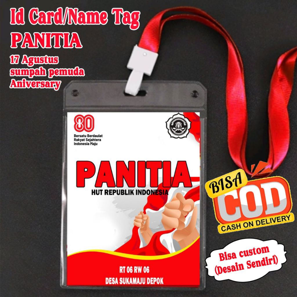 Jual Cetak Nametag Panitia Terlengkap & Harga Terbaru Mei 2026 | Shopee ...