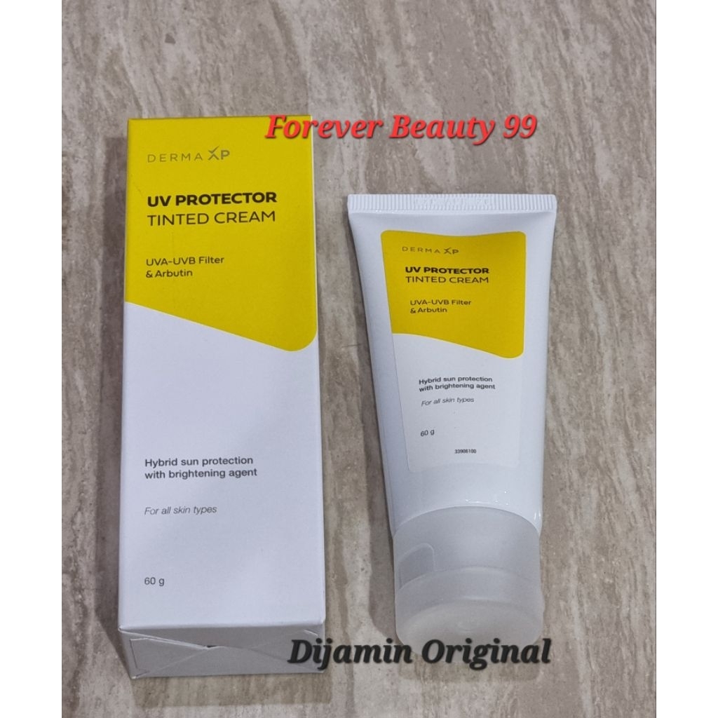 Jual Derma XP UV Protector Tinted Cream - UVA UVB Filter & Arbutin ...
