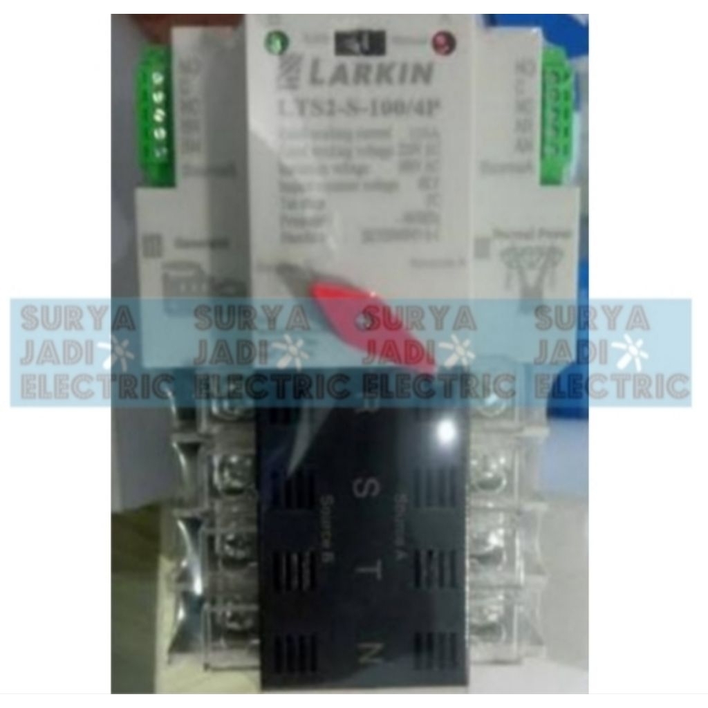 Jual ATS Larkin LTS-2P LTS2-S LTS2S 100A/4P 100A 4P 100A 4 Pole COS Motorized Larkin 100A 4P ...