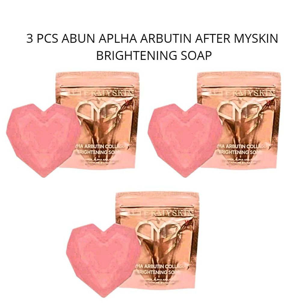 Jual Paket isi 2 dan 3 Pcs Sabun Aftermyskin Alpha Arbutin Brightening ...