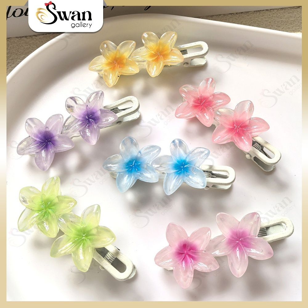 Jual Jepit Poni Bunga Kamboja Bali Hair Clip Mini Rambut Flower ...