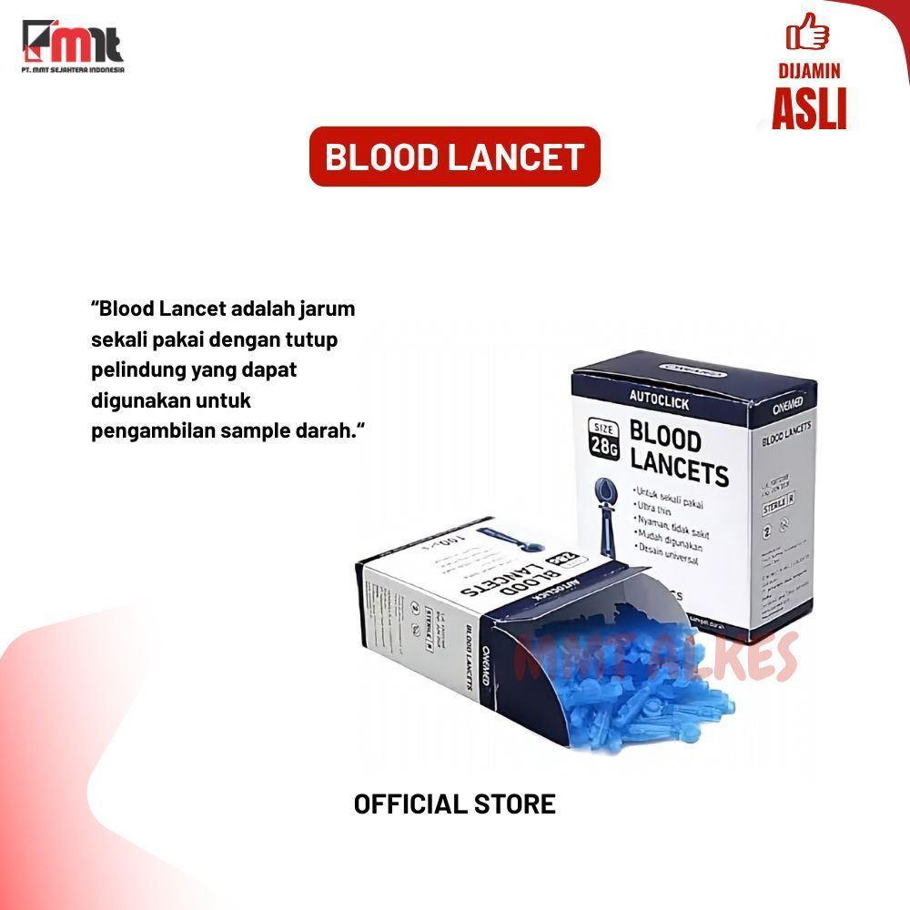 Jual Blood lancet / jarum lancets / jarum ambil darah | Shopee Indonesia
