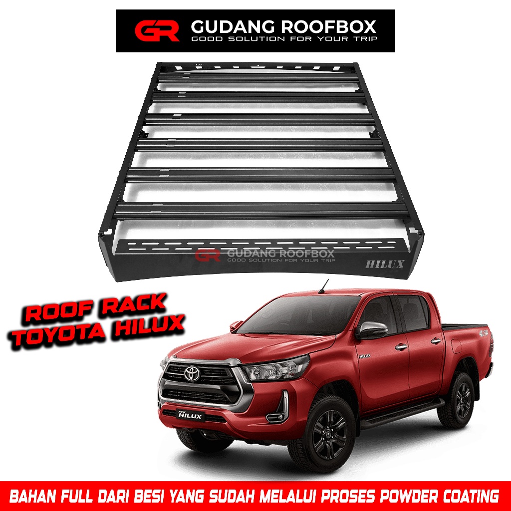 Jual Platform Atap Roof Rack Rak Bagasi Atas Mobil Toyota Hilux Double ...
