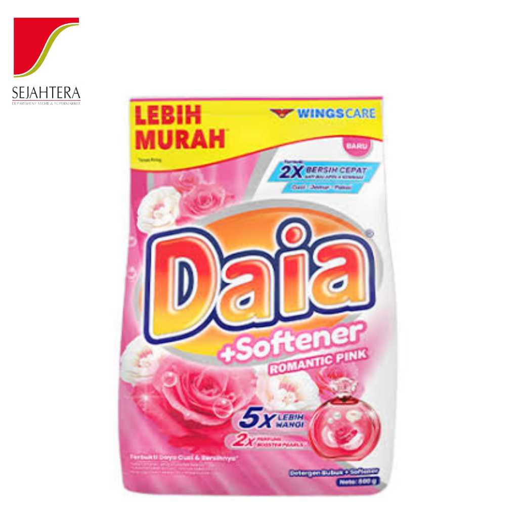 Jual DAIA + SOFTENER PINK 2,7kg BKS | Shopee Indonesia