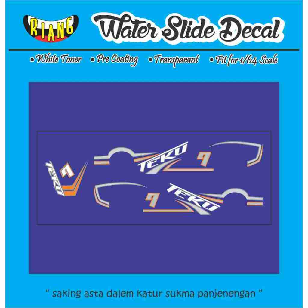 Jual Decal Waterslide Hot Wheels Acceleracers Reverb Teku | Shopee ...
