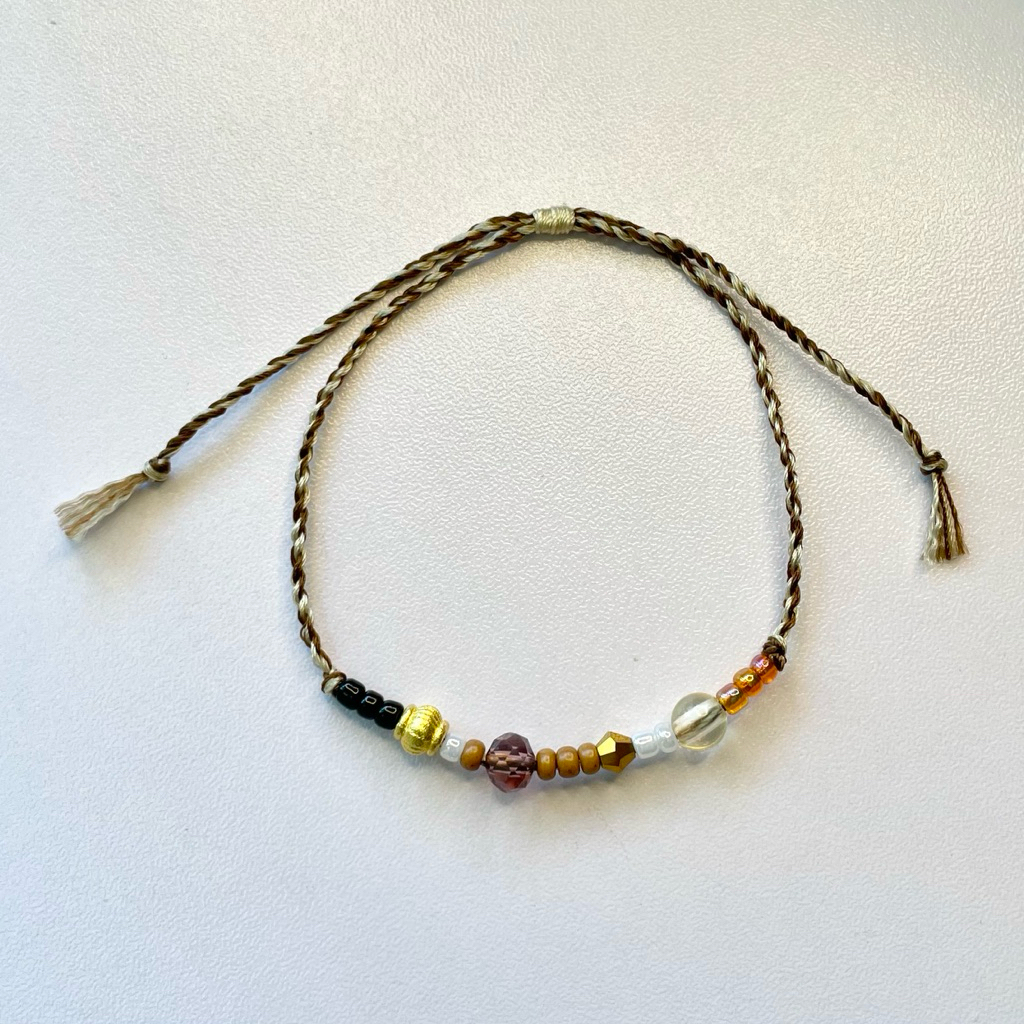 Jual HAZEL GELANG TALI | MANIK COKLAT LUCU | MANIK BEADS SAHABAT ...