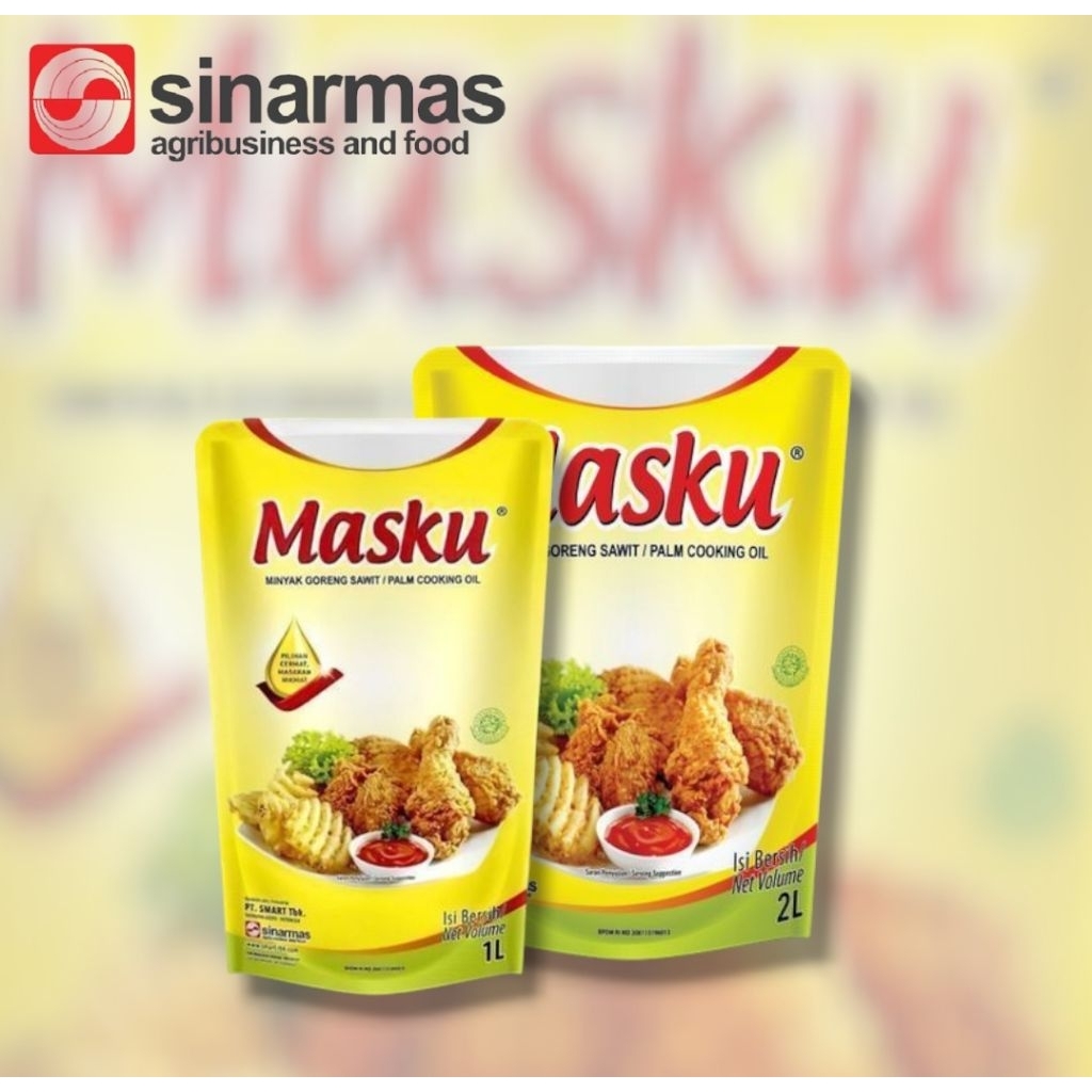 Jual Minyak Goreng Sawit / Palm Cooking Oil Masku 1 L & 2 L | Shopee ...