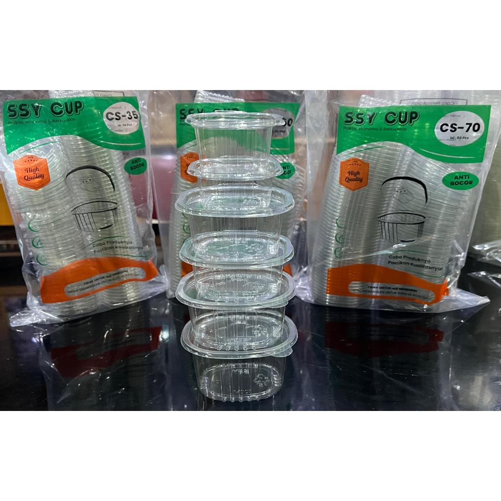 Jual CUP SAUCE JELLY AGER DESSERT MIKA SAMBAL PUDING SAOS | Shopee ...