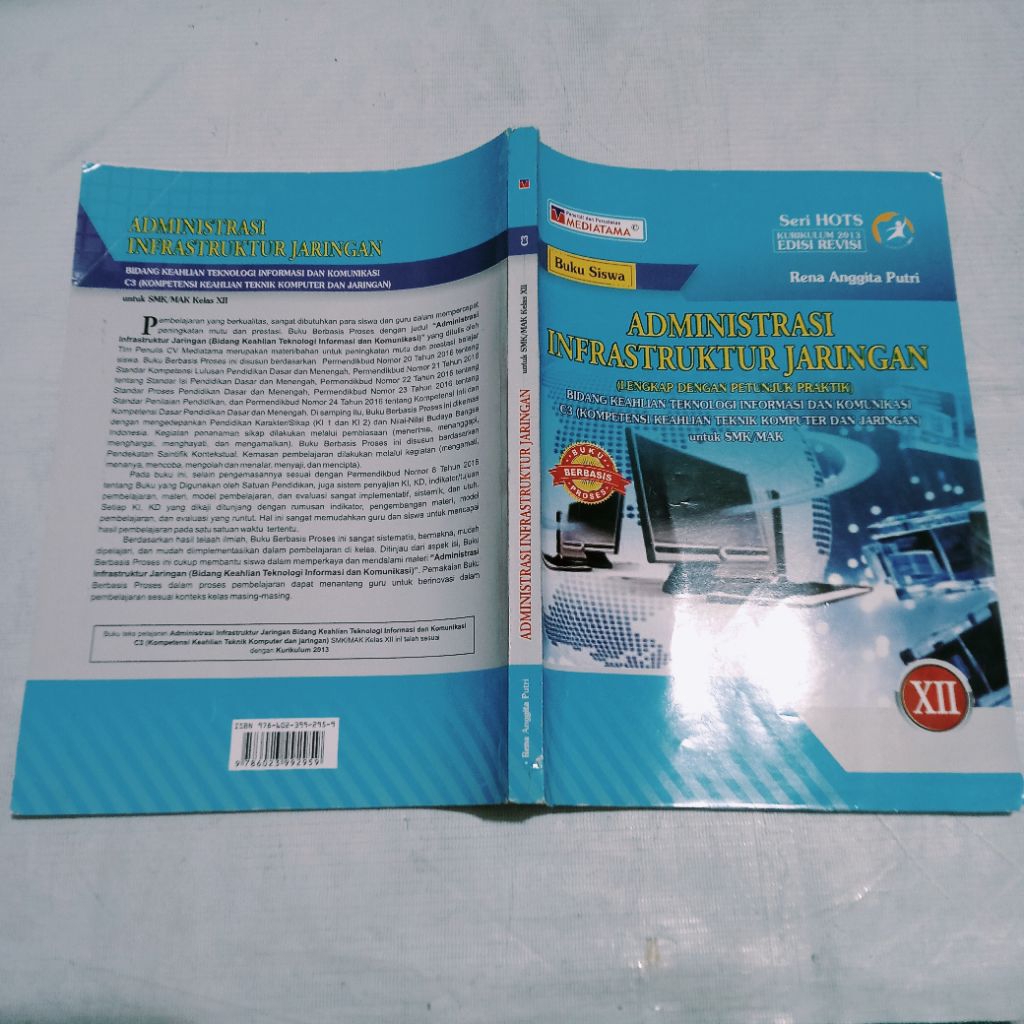 Jual BUKU SISWA TIK TKJ C3 ADMINISTRASI INFRASTRUKTUR JARINGAN KELAS ...