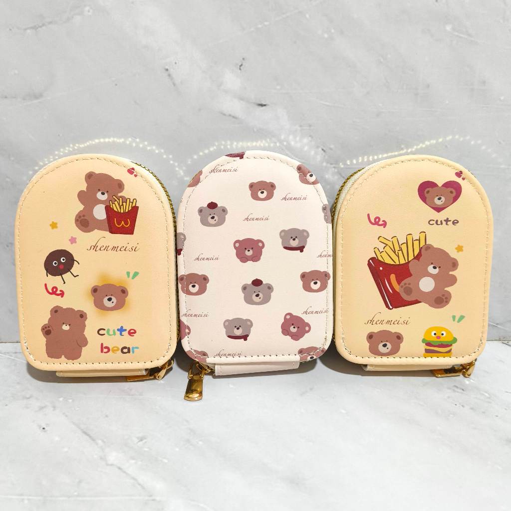 Jual Dompet Kartu Lucu Dompet Pouch Beruang Kentang / Cute Wallet Card ...