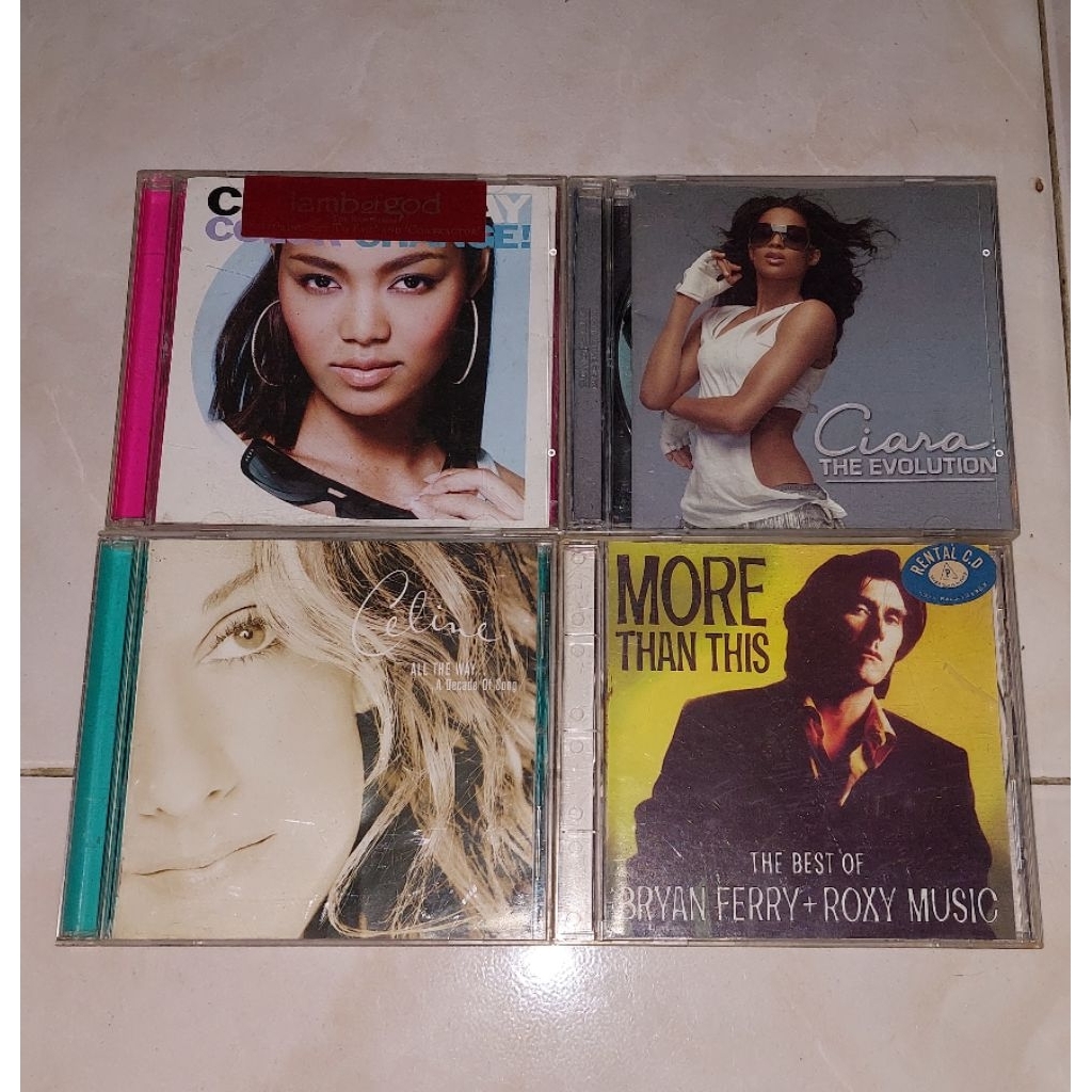 Jual cd CRYSTAL KAY-Color Change! / CIARA-The Evolution / CELINE DION ...