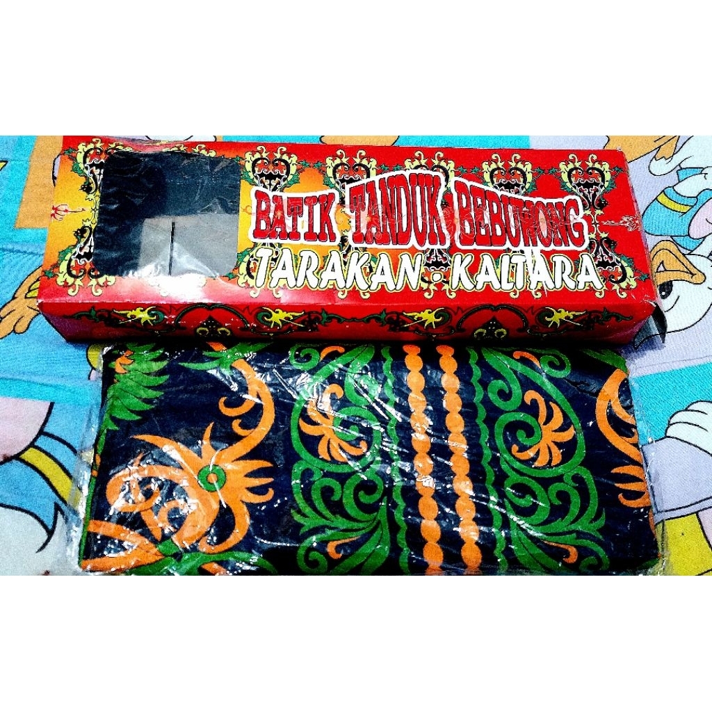 Jual Kain batik Tanduk Bebuwong Tarakan Kalimantan Utara 108cm x 204cm ...