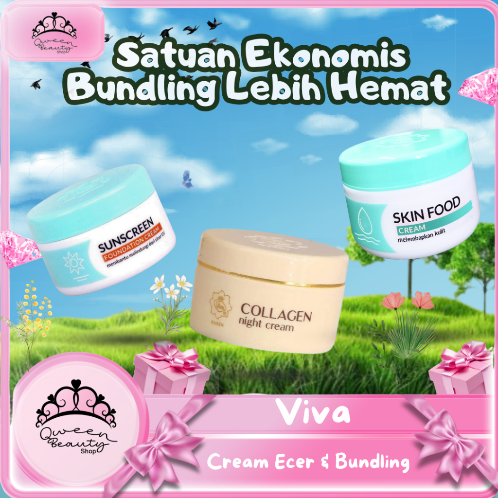 Jual (Ada Bundling) Viva Cream All Series | Shopee Indonesia