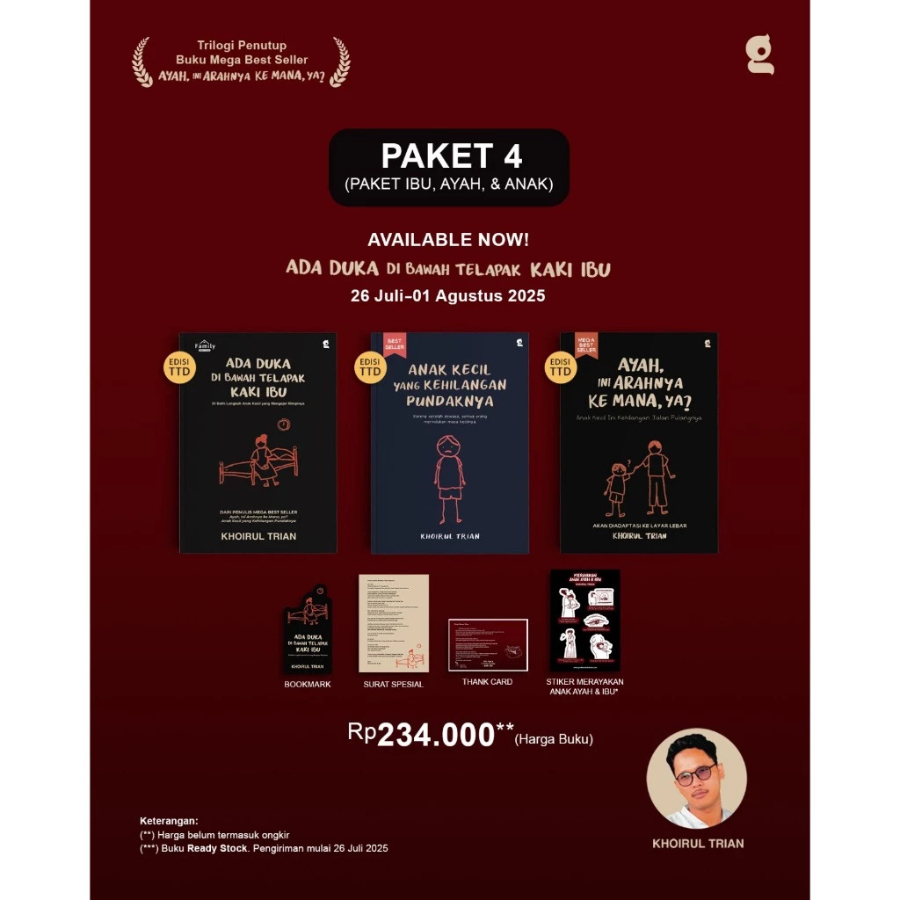 Jual Novel Anak Kecil Yang Kehilangan Pundaknya Ayah Ini Arahnya Ke