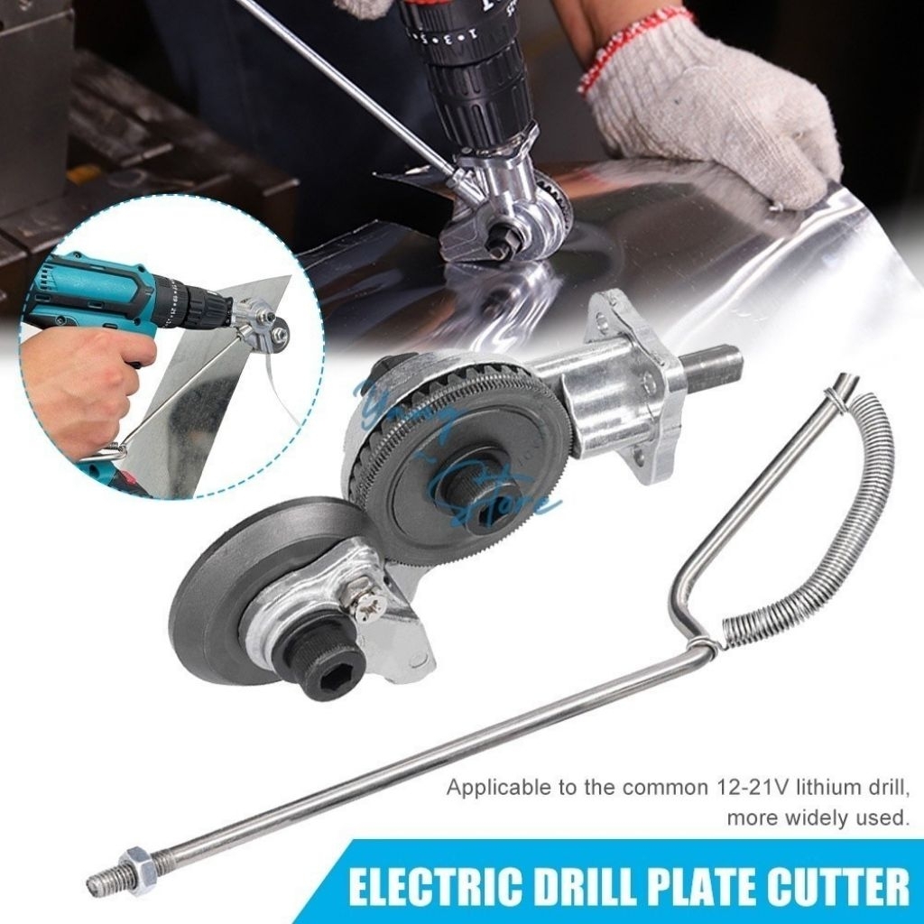 Jual Alat Pemotong Adaptor Bor Pemotong Seng - Alat Adapter Drill Plate ...