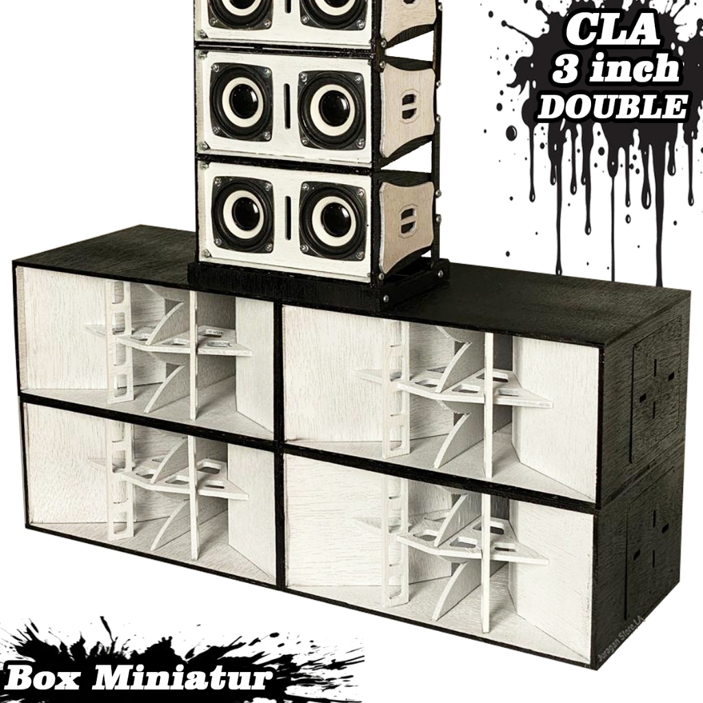 Jual Box speaker Miniatur CLA 3 INCH putih | Shopee Indonesia